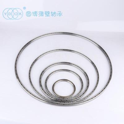 薄壁轴承 等截面壁球轴承YKF055CP0尺寸：139.7*177.8*19.05mm