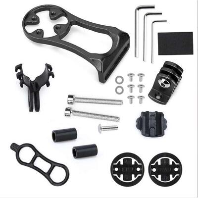 PCR码表架适用鱼唇新款PCR LTD把立码表延长支架铝合金前灯支架