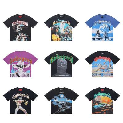 Summer New Godspeed Cotton T-Shirt – Men & Women Top