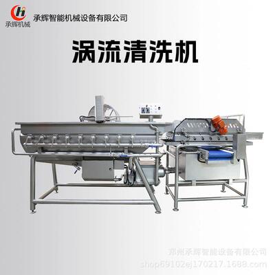 全自动涡流GIL泡清气洗机 变频去农设备 500KG/残h叶菜根茎海鲜通