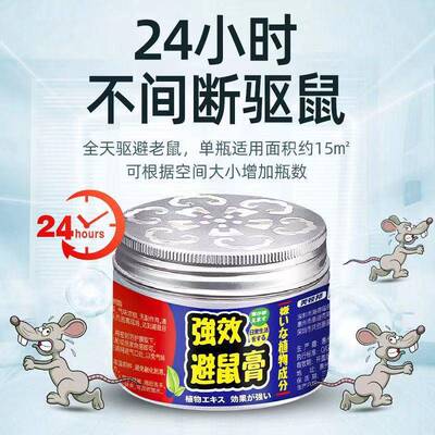 Rat Repellent Gel - Powerful Indoor Home Use Rat Deterrent,
