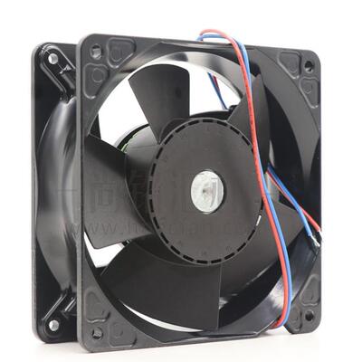 4114NH5 德国ebm散热风机 45W 24V 金属框大风量紧凑型散热风扇