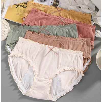 Women's Plus Size Modal Underwear Menstrual Period Pant