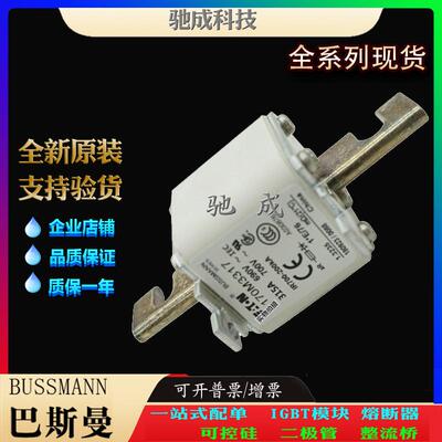 巴斯曼170M3316 170M3317 170M3318 经销出厂价格 紧凑熔断器
