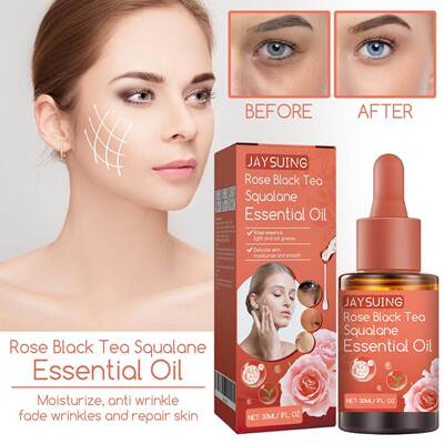 Jaysuing Rose Black Tea Squalane Essence Liquid - Prevents D