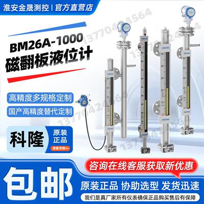 原装正品科隆KROHNE磁翻板液位计耐温耐腐蚀带远传BM26A-1000