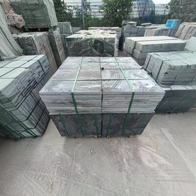 石青石板石材天然台阶庭院文化石室外防滑青石地砖庭院地657铺步