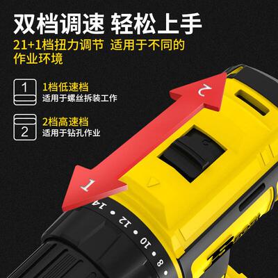 波斯（B1oSi）具无刷锂电钻2v2.0Ah手钻502持式BS66111112V工2.0A