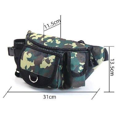 Camouflage Fishing Waist Bag Multipurpose Tactics Belt Bag