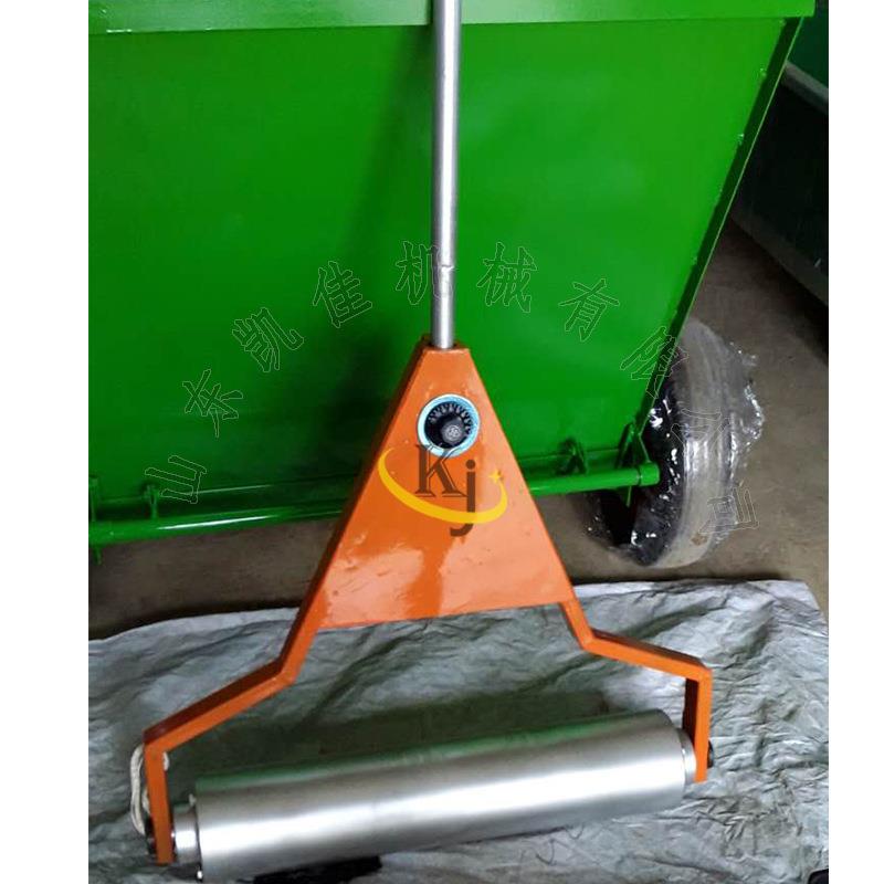 橡胶颗粒跑道摊工铺工具电机带动电摊热整板凯佳 校园跑道铺平具