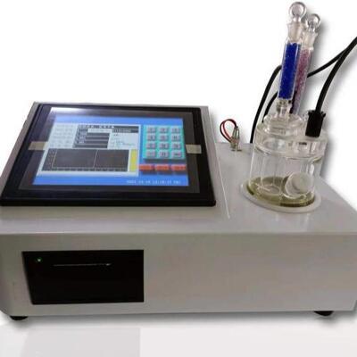费休库仑法微量水分测定仪生产厂家7英寸彩色液晶显示器