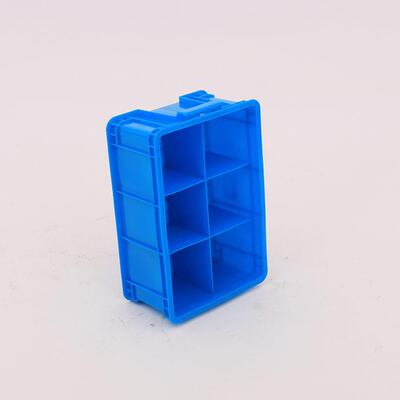 分塑料6格箱加厚塑胶多格YUN箱内5*25*15外0*25602*145