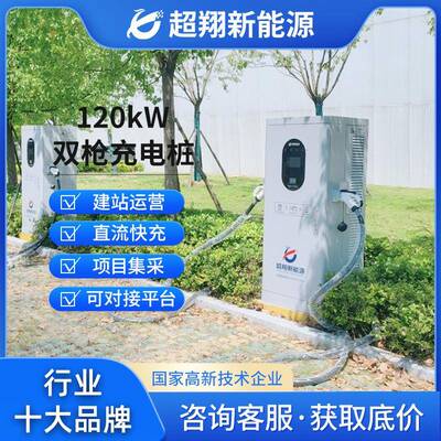 充电桩新能源汽车充电直流快充双枪60kw80kw120kw160kw汽车充电桩