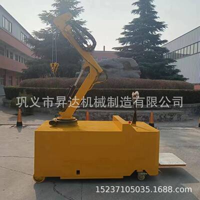 自行走可伸缩全自动夜压吊运机仓库搬运货物可移动旋转起重设备