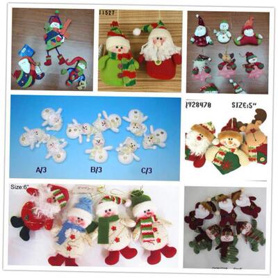 Christmas tree decoration pendant Santa Claus ornament 圣诞