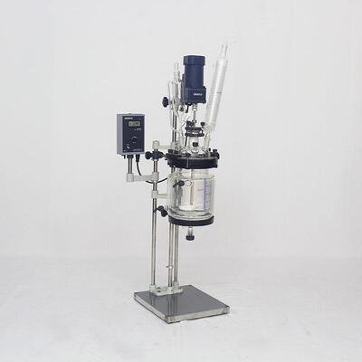 供应5L50L100L实验室玻璃反应器FC502夹套真空反应釜
