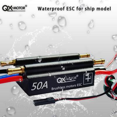 QX 50A 70A 90A 120A 水下船模电调水冷无刷防水双向电调