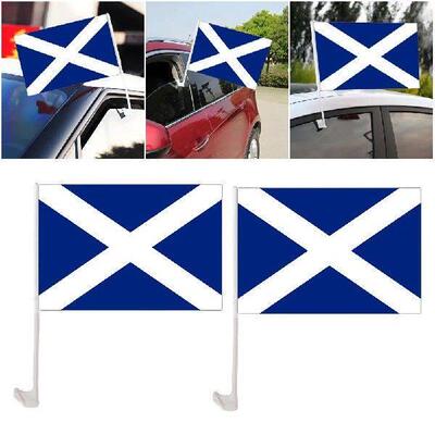 Scotland Car Flag Polyester Car Window Scotland Banner