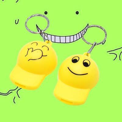 Manufacturer's glowing cartoon keychain pendant, hat chain a