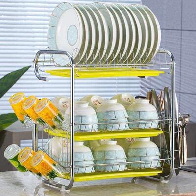 Bowl rack drain rack kitchen utensils drying stand dish