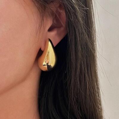 Chic Exaggerate Big Waterdrop Drop Earrings for Women Dupes
