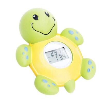 Baby Bath Thermometer Turtle Backlight Reminder Cartoon