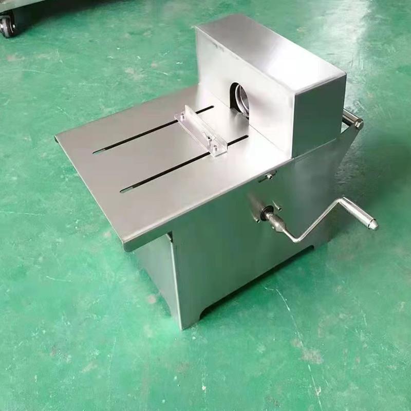 小型热狗肠手摇扎线机 香肠分节捆线机器 手动腊肠快速打结扎线机