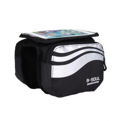 bicycle frame bag bike seatpost pack cycling phone holder 20