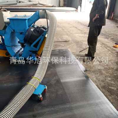 QHX-350 手式抛EEH丸机造商 大型铁持板板钢除制锈机