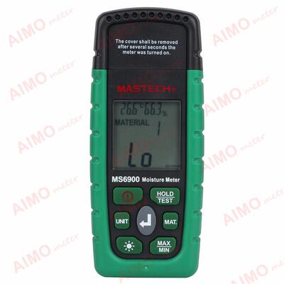 MASTECH华 MS6900高精度木材水分仪泥土水泥含水量仪