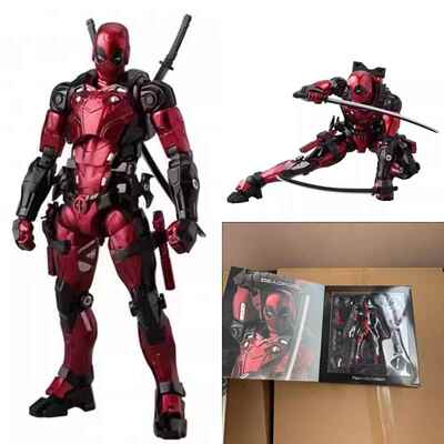 国产优质版千值练 模型手办UC Fighting Armor 死侍 可动手办玩具