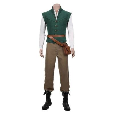 Flynn Rider Tangled Rapunzel Cosplay Costume Adult Carnival