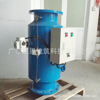 全自动滤反冲洗循水不锈钢通过器电动多芯式HETT-I-8反冲洗环立式