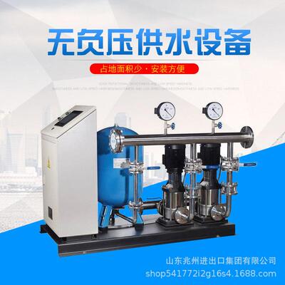 管网叠压变频供水设备质保一年全自动变频箱式供水设备