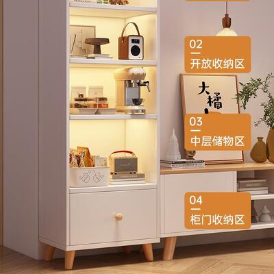 书架落置体物架网红客厅书柜家用立架FPL地简约一靠墙置物子储物