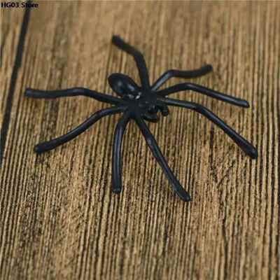 30Pcs/lot Halloween Decorative Spiders 4.5*5CM Small Black P