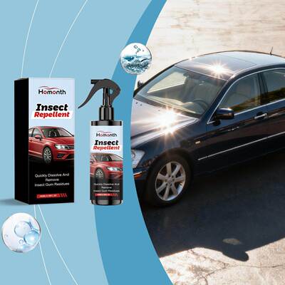 HOMONTH Car Insect Residue Cleaner - Daily Convenient Cleani