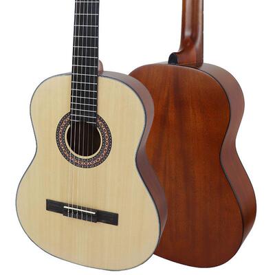【实力真工厂】39寸古典吉他云杉沙比利Classical Rounded guitar