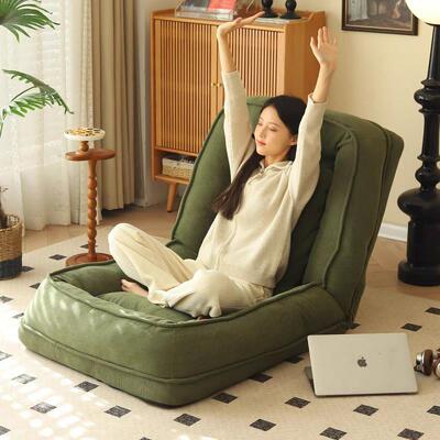 人类狗窝网红懒人发卧室折叠沙发床SNO沙单巨大阳台人榻米躺椅l榻