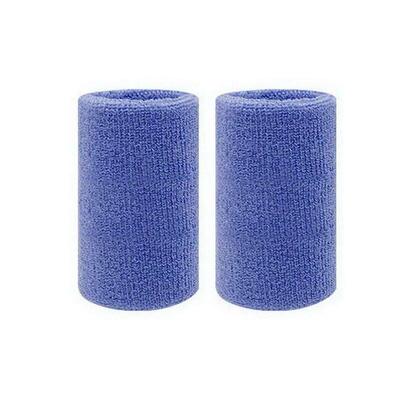 2 Pcs Towel Sports Wristbands Tennis Sweat Bands Wrist Guard