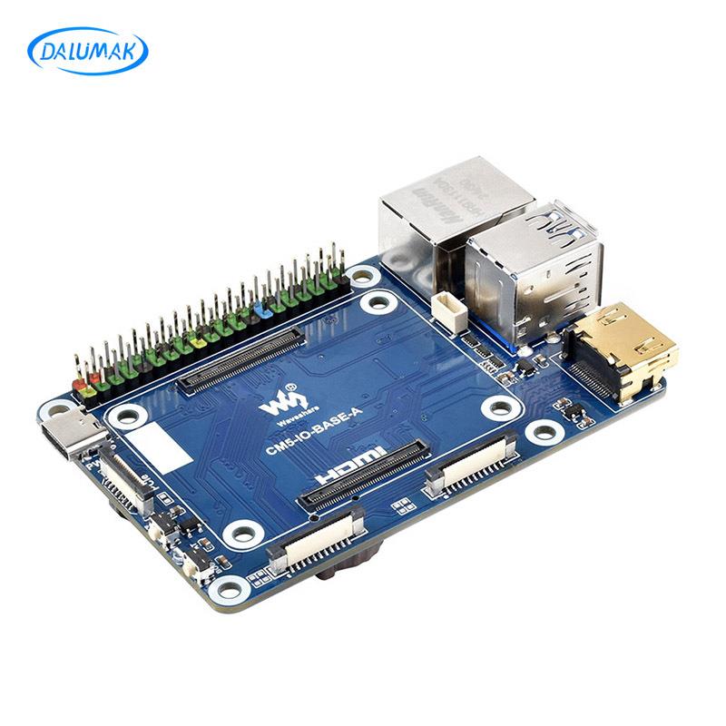 树莓派CM5核心板扩展板 IO Board底板 Compute Module 5烧录载板