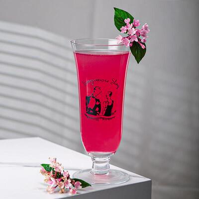 酒吧灵魂380ml新加坡司令专用鸡尾酒杯果汁杯奶昔杯冰咖啡杯水杯