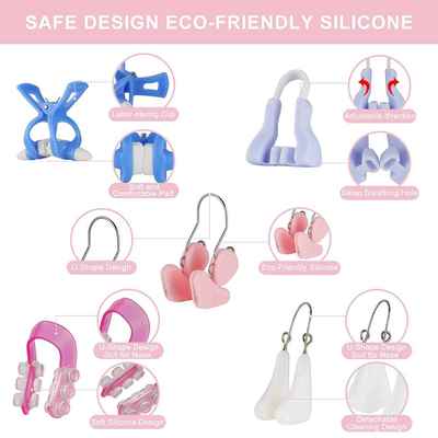 Soft Silicone Nose Clip Women Girl Nose Corrector Shaper