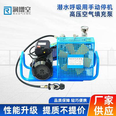 便携式高压潜水呼吸气瓶空压机充填气泵20-30Mpa高效低噪音