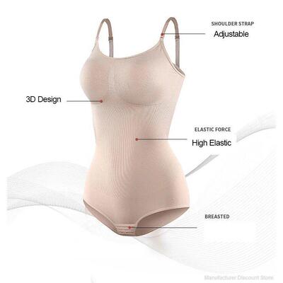 Bodysuit Shapewear Women Full Body Shaper Tummy Control Slim