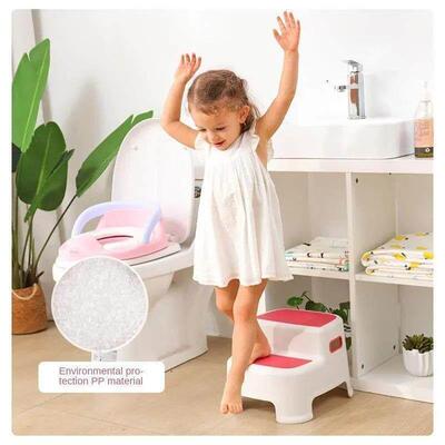 Childrens Ottoman Baby Step Chair Stool Small Bench Hand Wa