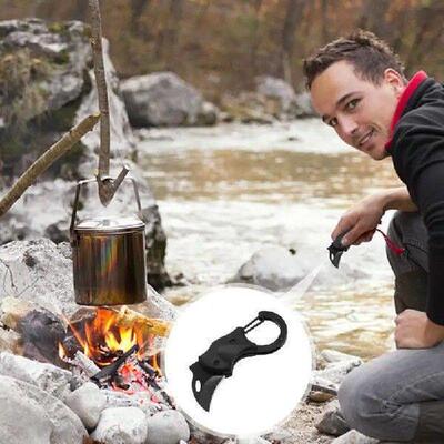 Small Carabiner Folding Knife Outdoor Convenient keychain