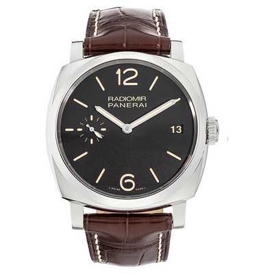 [9.8新]沛纳海镭得米尔系列精钢手动机械手表男PAM00514