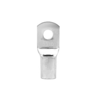 紫铜SC4/6/10/16/25/35-4/6/8/10窥口铜鼻子冷压接线端子线耳接头