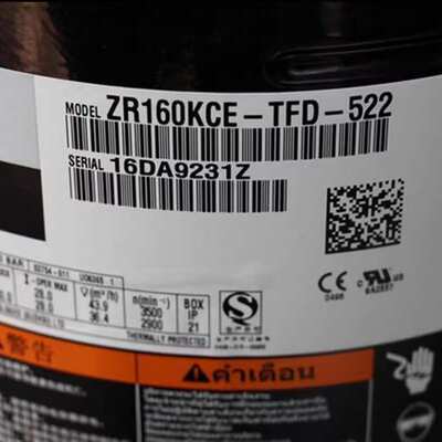 VR190KS-TFP-522 ZR190KCE-TFD-523 VR160KSE ZR160KC谷轮压缩机